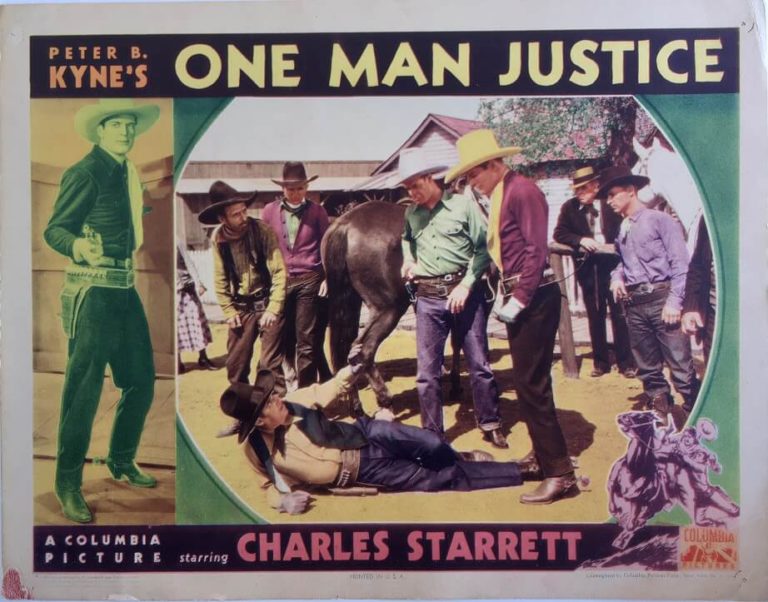 One Man Justice : The Film Poster Gallery