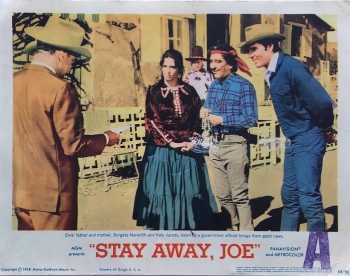 Stay Away, Joe : The Film Poster Gallery