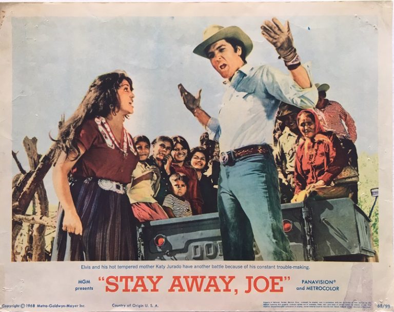 Stay Away, Joe : The Film Poster Gallery