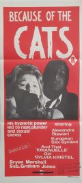 Because Of The Cats : The Film Poster Gallery