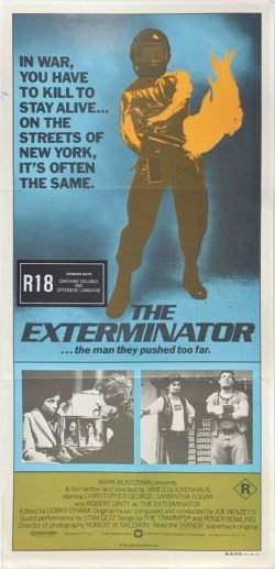 Exterminator 2 : The Film Poster Gallery