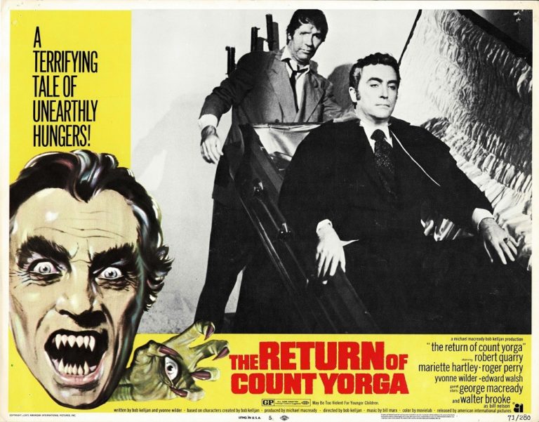 Return Of Count Yorga, The : The Film Poster Gallery