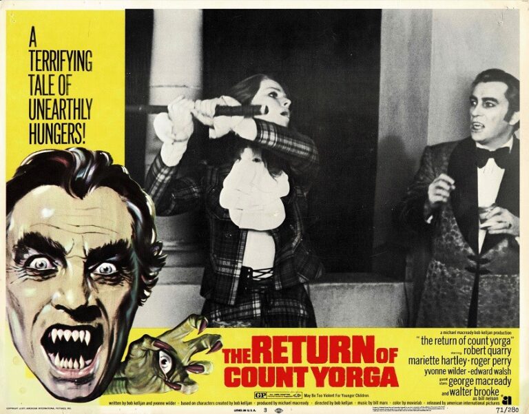 Return Of Count Yorga, The : The Film Poster Gallery