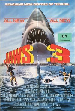 Jaws 3 (Jaws 3-D) : The Film Poster Gallery