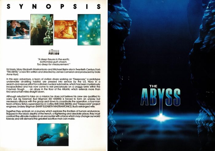 Abyss, The : The Film Poster Gallery