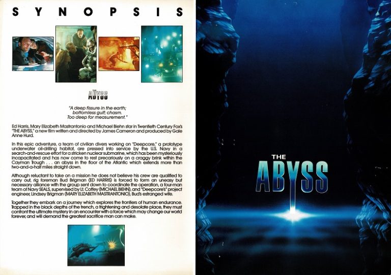 Abyss, The : The Film Poster Gallery