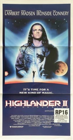 Highlander II: The Quickening : The Film Poster Gallery