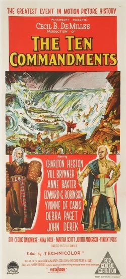 Ten Commandments, The : The Film Poster Gallery