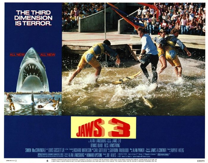 Jaws 3-D (Jaws 3) : The Film Poster Gallery