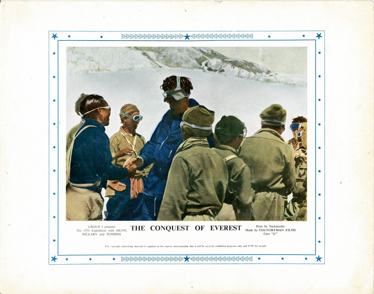 Conquest Of Everest, The : The Film Poster Gallery